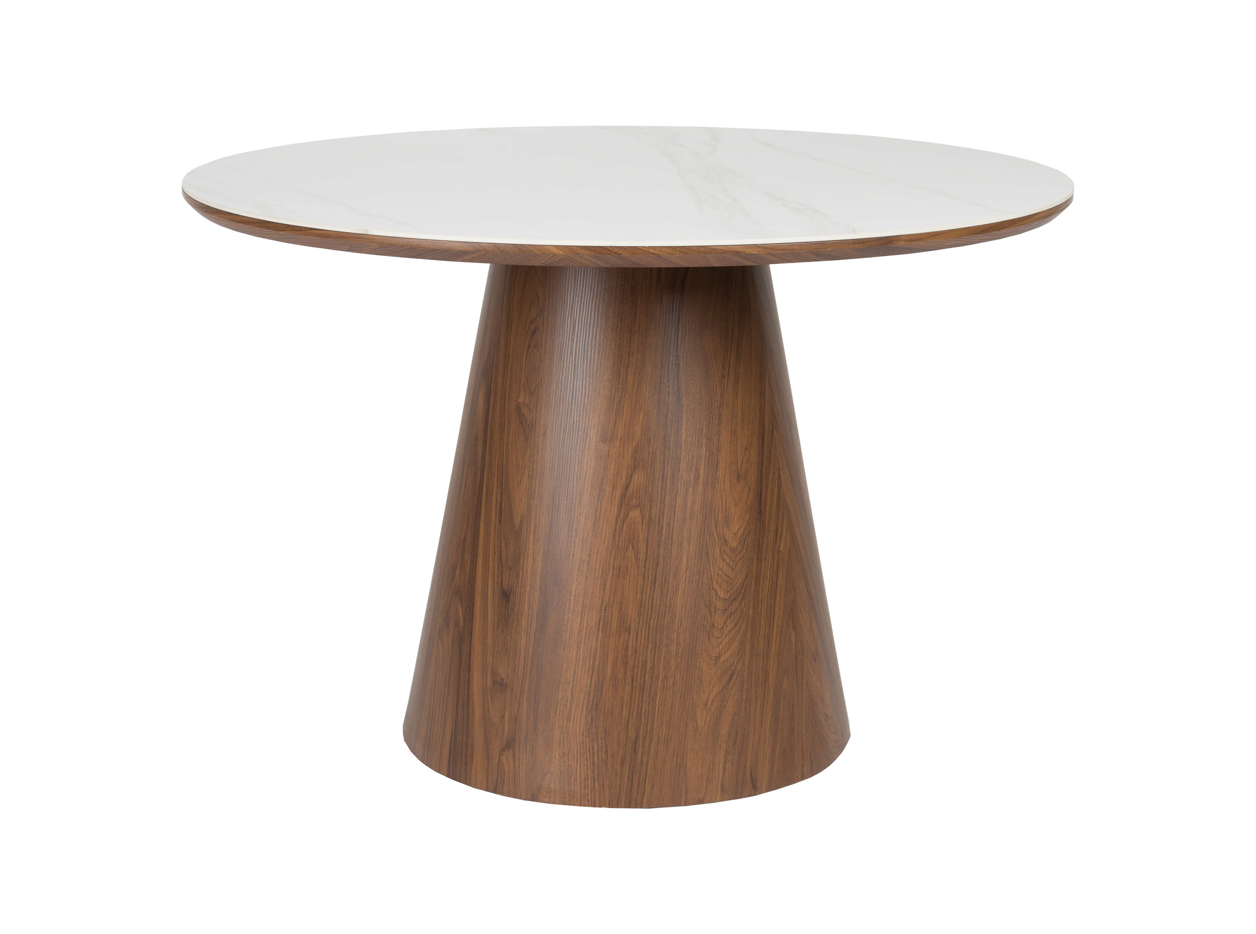 OKRUGLI STOL ALMIRA WALNUT 115 CM