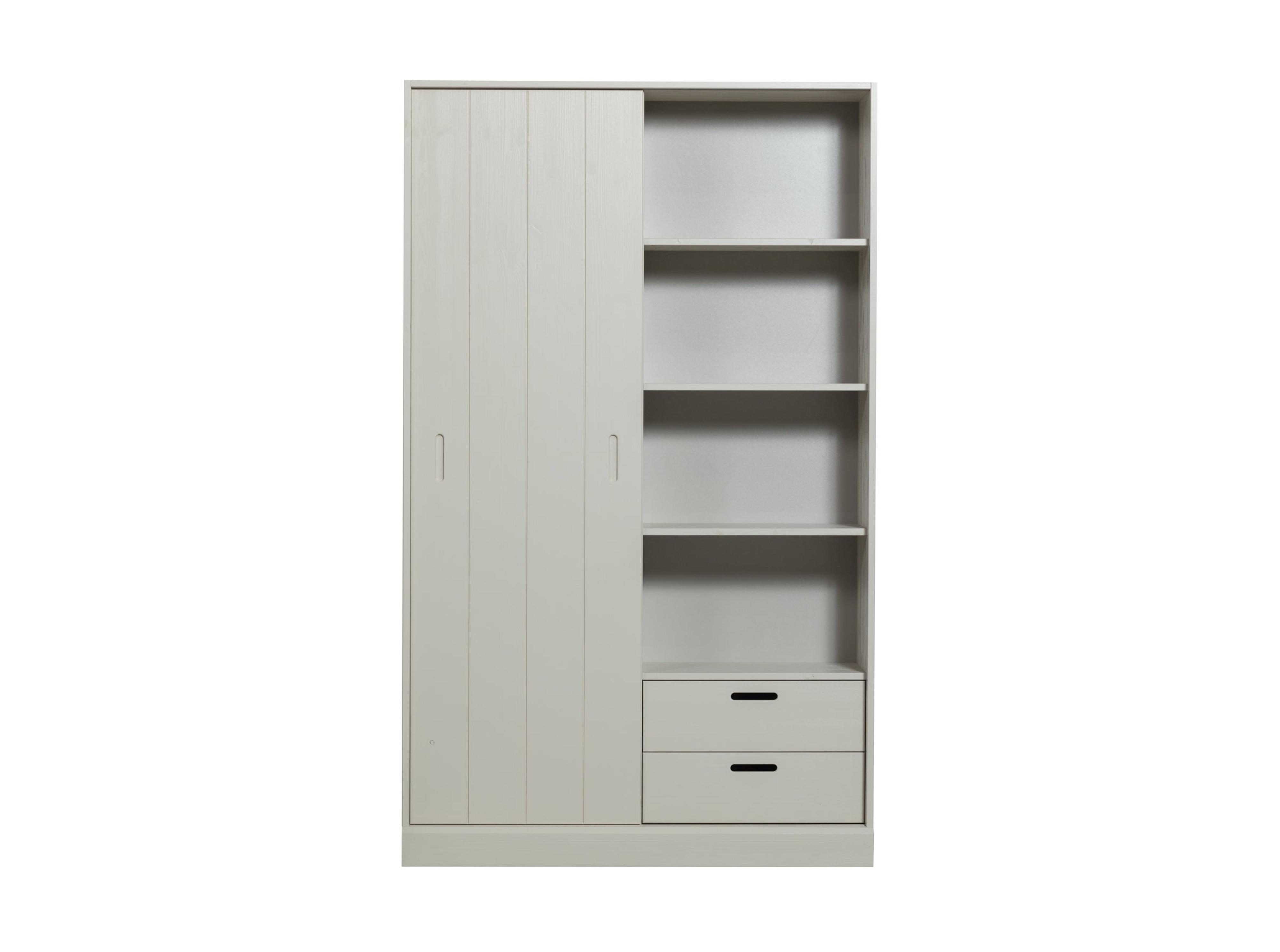VITRINA S KLIZNIM VRATIMA MILA PINE DUST